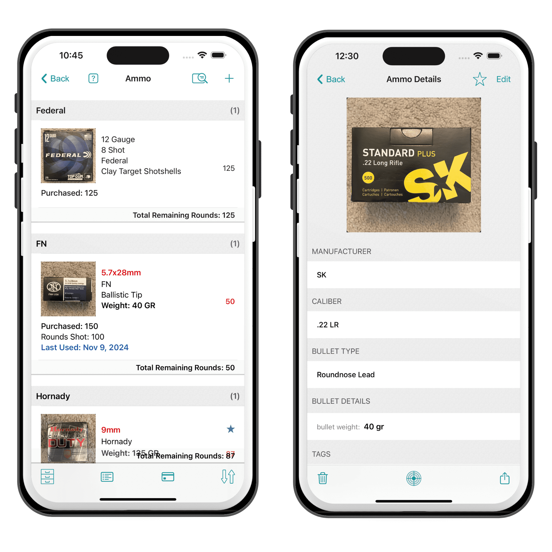 myArmsCache – Guns & Ammo Inventory Database Manager